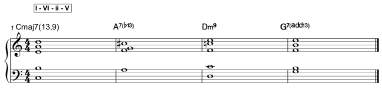 Jazz Piano Chord Progressions | FreeJazzLessons.com